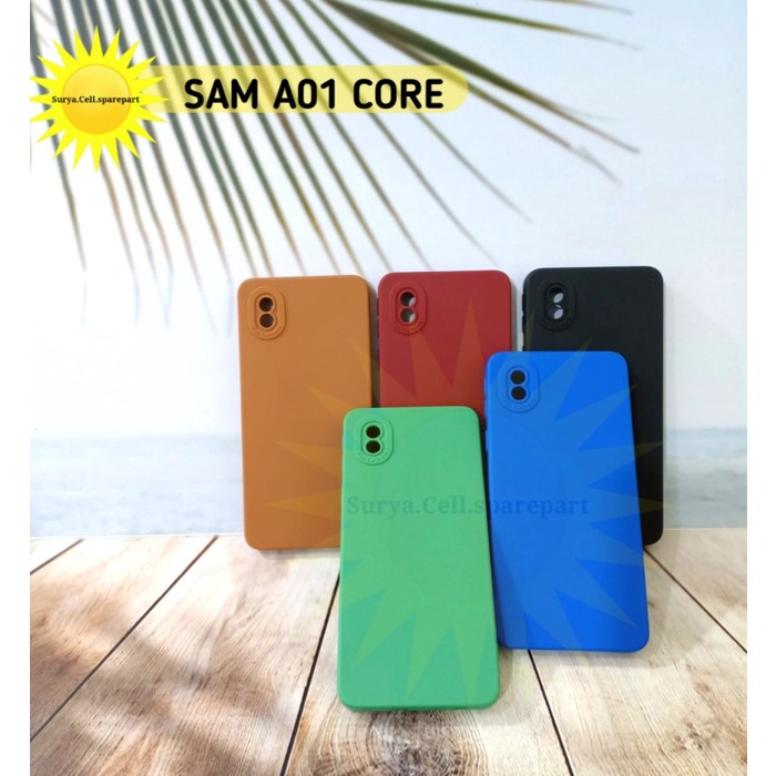 Jual Case Slim Matte Pro Camera Samsung A01 Core - SC | Shopee Indonesia