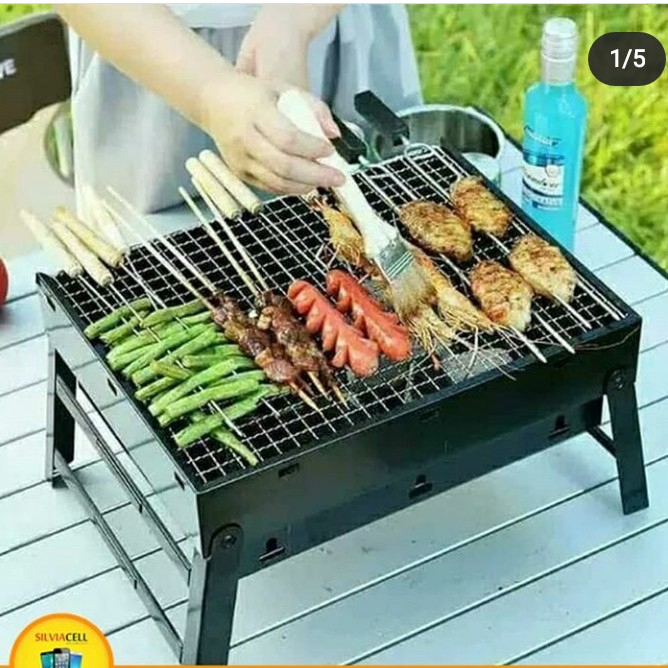 Jual Korean BBQ Grill Panggangan Portable Multi Square Griller Bakaran ...