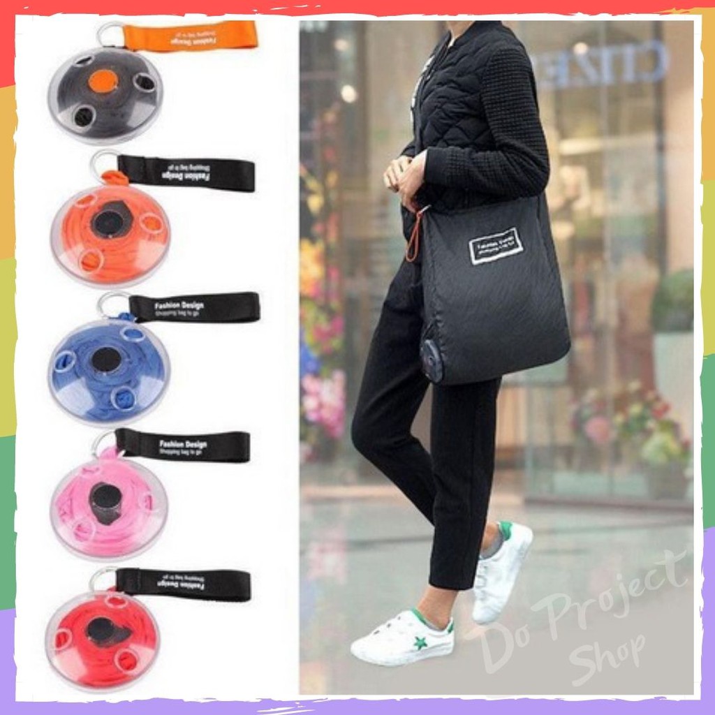 Jual SHOPPING BAG UNIK | SHOPPING ROLL BAG | TAS BELANJA GULUNG READY ...