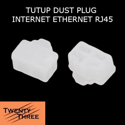 Jual Tutup Penutup Dust Plug Anti Debu RJ45 RJ 45 LAN Internet Ethernet ...