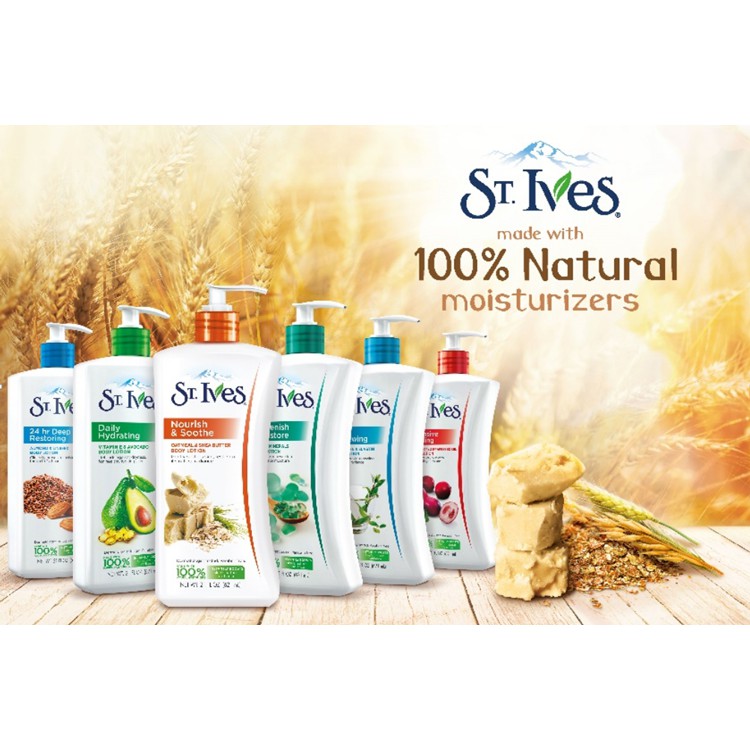 Jual ST IVES HAND AND BODY LOTION 621ml | Shopee Indonesia