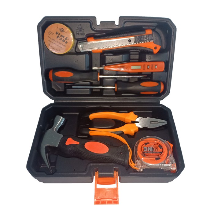 Jual J.LD TOOLKIT SET 9 pcs TOOL KIT Pertukangan HAND TOOLS | Shopee ...