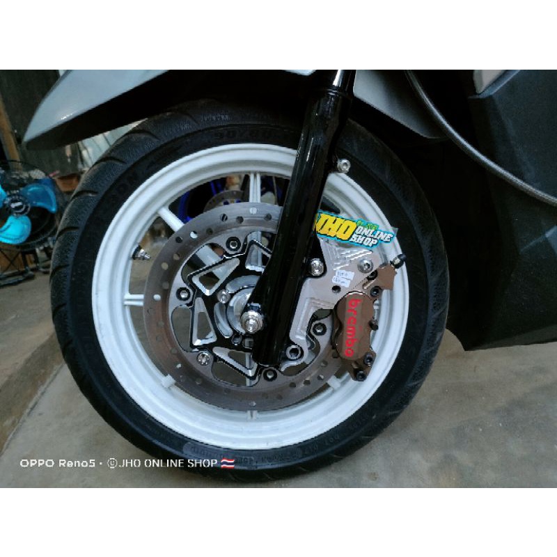Jual PAKETAN KALIPER BREMBO 4 PISTON 1 PIN DISC 260MM PNP VEAT VARIO ...
