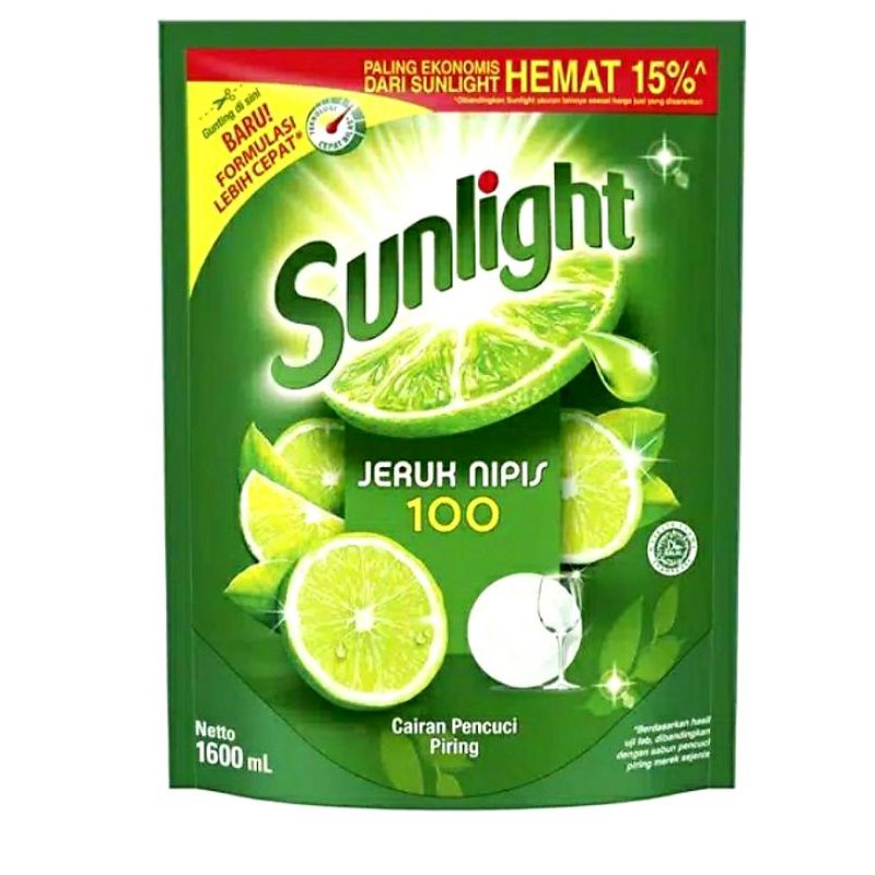 Jual Sunlight Jeruk Nipis 1500ml | Shopee Indonesia