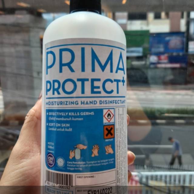 Jual Prima Protect Hand Sanitizer 500ml | Shopee Indonesia