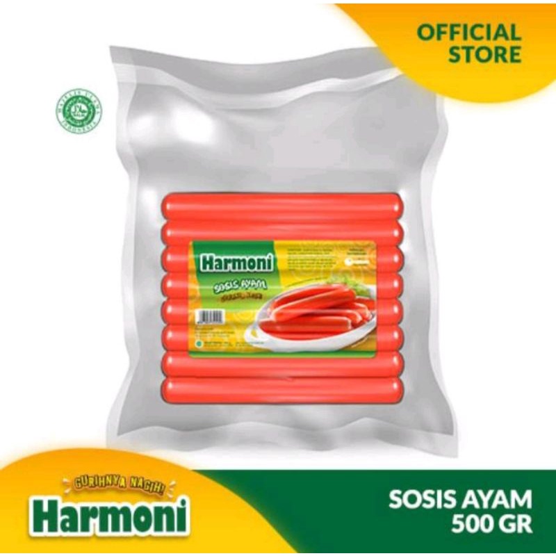 Jual sosis ayam harmoni 500gr | Shopee Indonesia