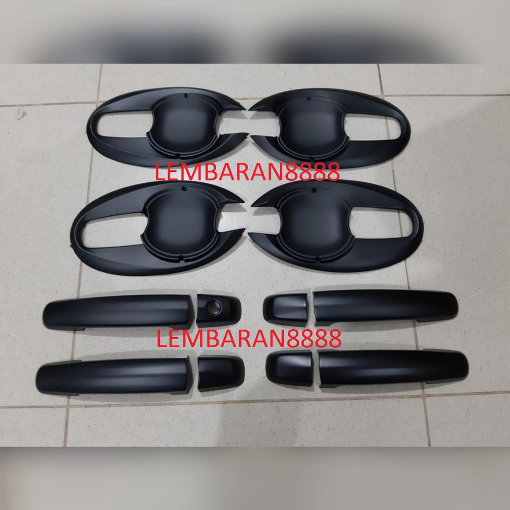 Jual Paket Lengkap Handle & Outer ERTIGA 2012-2017 Luxury Hitam Doff | Shopee Indonesia