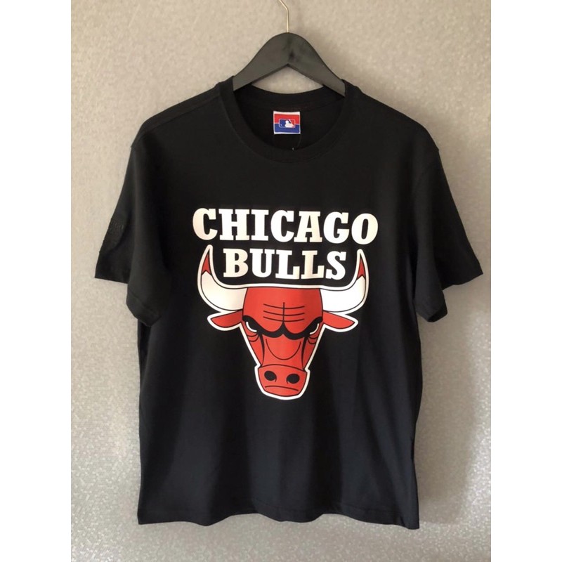 Jual BAJU KAOS CHICAGO BULLS NBA MLB HITAM PRIA DAN WANITA | Shopee ...