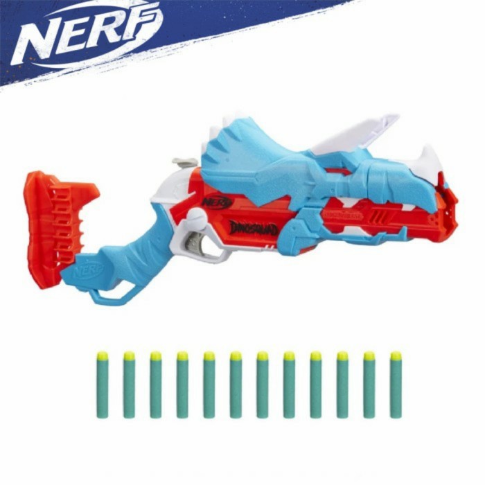Jual Nerf DinoSquad TRICERA-BLAST Break - Open Loading Dart Dino ...