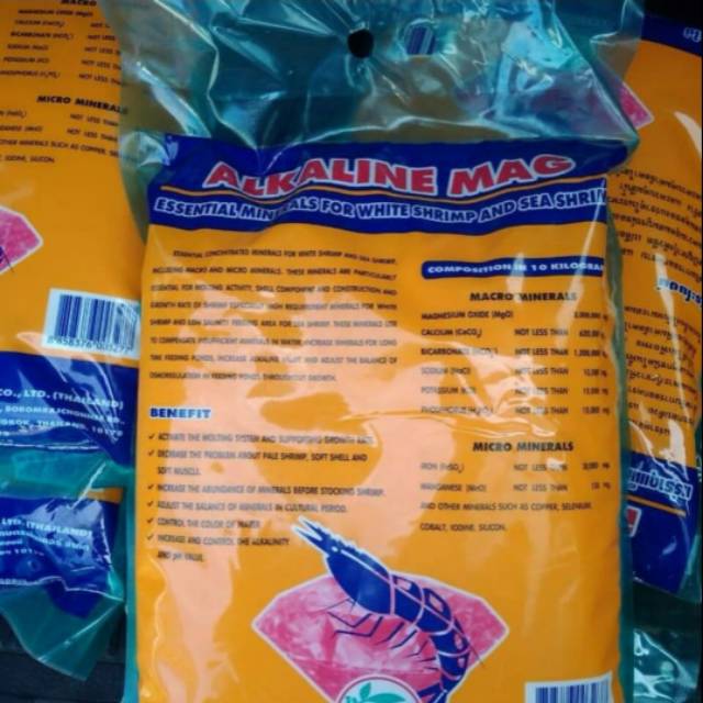 Jual ALKALINE MAG mineral ternak / udang / lobster | Shopee Indonesia