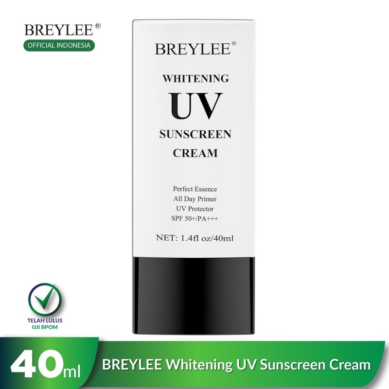 Jual BREYLEE UV Sunscreen Cream Whitening Krim Tabir Surya SPF 50 ...