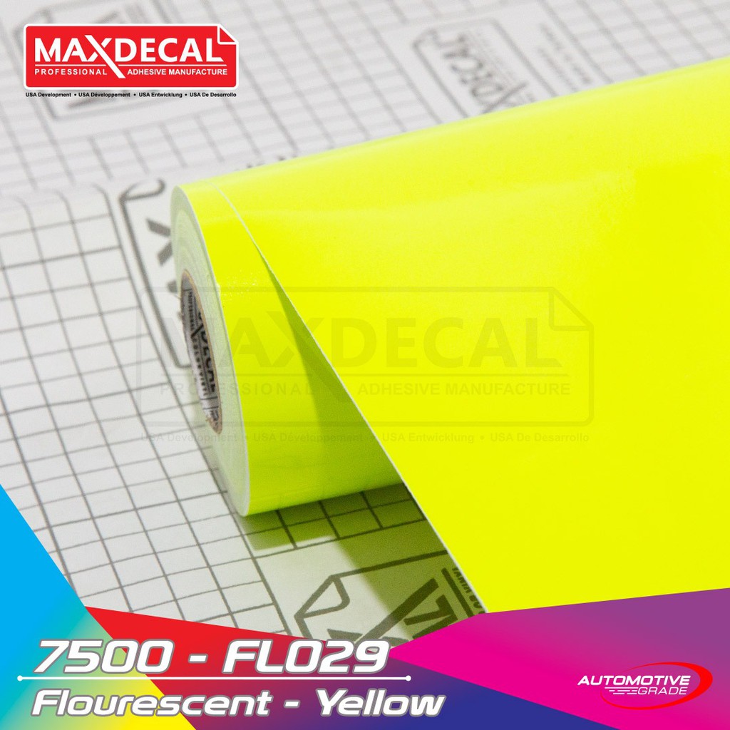 Jual Eceran Maxdecal 7500 FL Warna Setabilo Lebar 45 cm Color ...