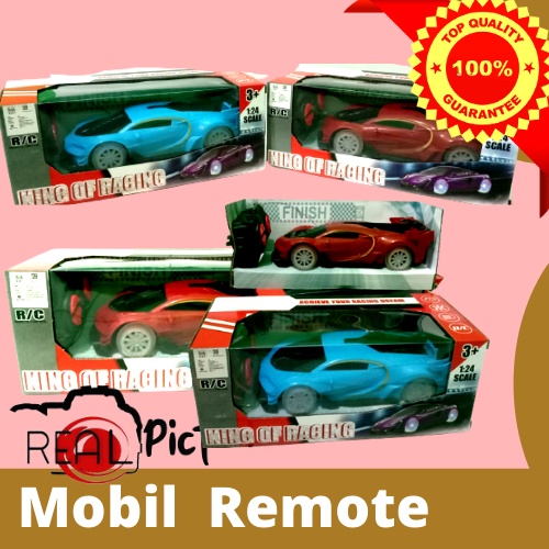 Jual MOBIL REMOTE CONTROL MODERN ANAK-ANAK MERAH RODA MENYALA | Shopee ...