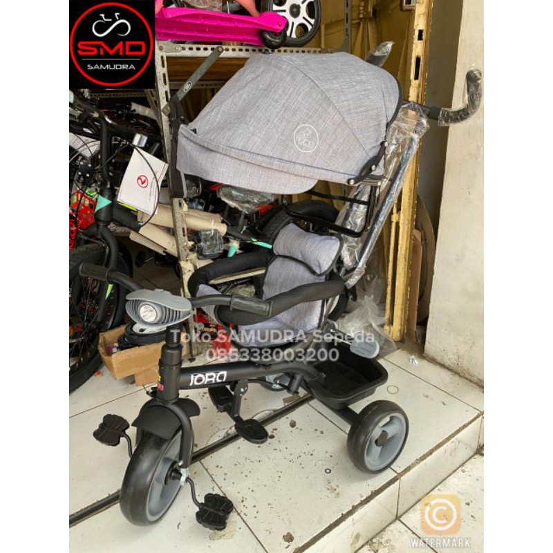 Jual Sepeda Anak Stroller Tricycle Roda Tiga PMB IORA T10 Murah BDG ...