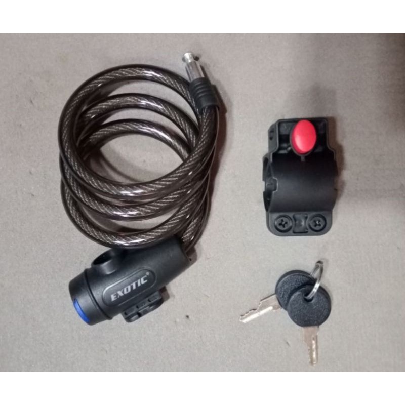 Jual kunci sepeda / bicycle lock | Shopee Indonesia
