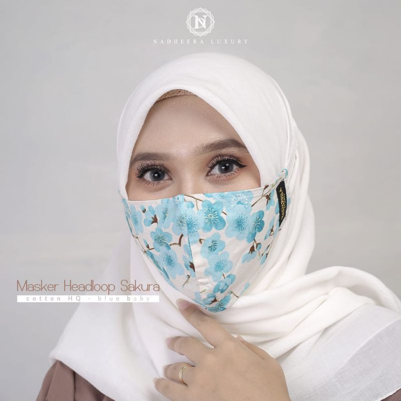 Jual Masker Sakura Nadheera Luxury | Shopee Indonesia