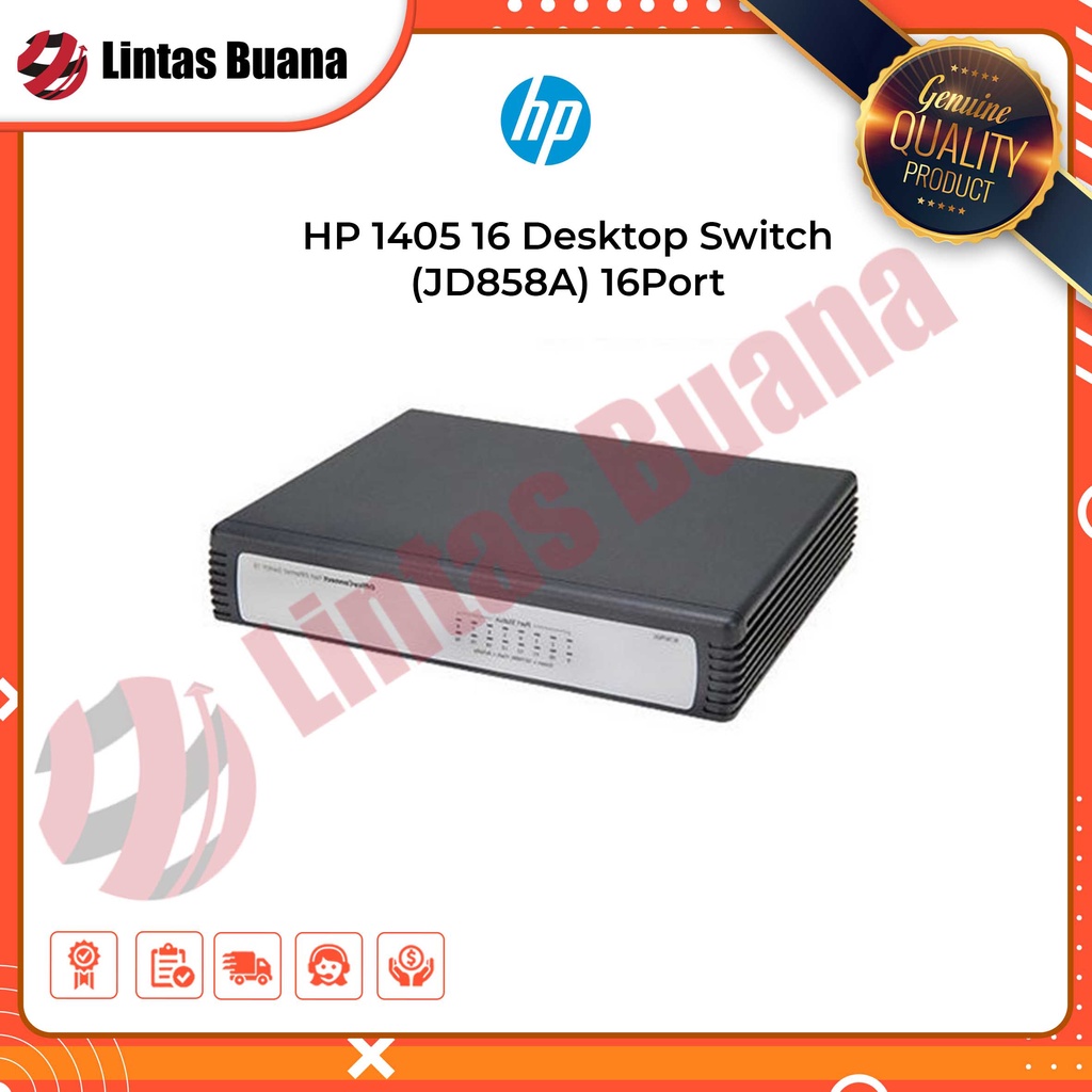 Jual Hub 16 port Merk HP 1405 16 Desktop Switch 16Port | Shopee Indonesia