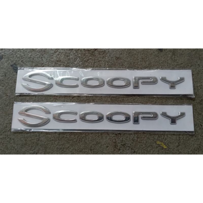 Jual Logo/Emblem Timbul 3D Honda scopy | Shopee Indonesia