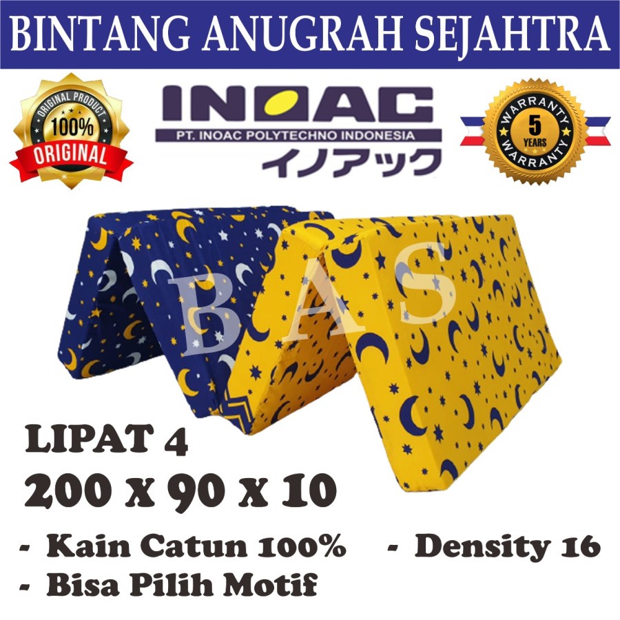 Jual Kasur Busa Lipat / Matras Lipat INOAC Bergaransi | Shopee Indonesia