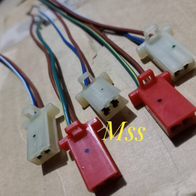 Jual Soket sambungan soket connector pin 2 dua universal female ...