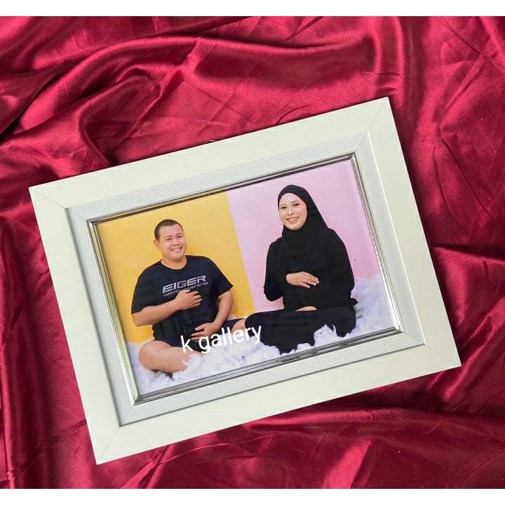 Jual FRAME FOTO MINIMALIS DOBEL FRAME | Shopee Indonesia
