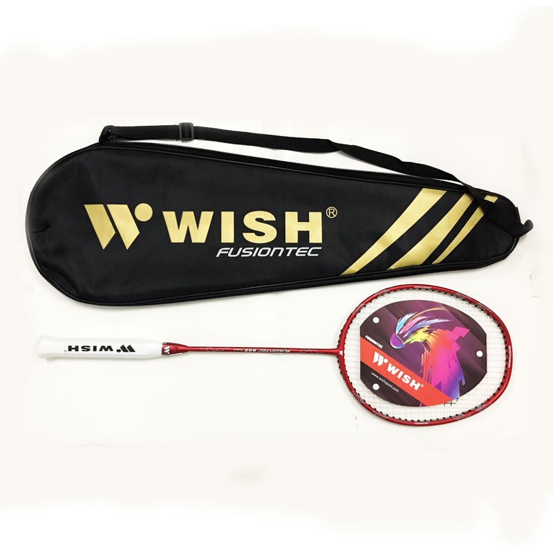 Jual Wish Raket Badminton Fusiontec 995-Force Red | Shopee Indonesia