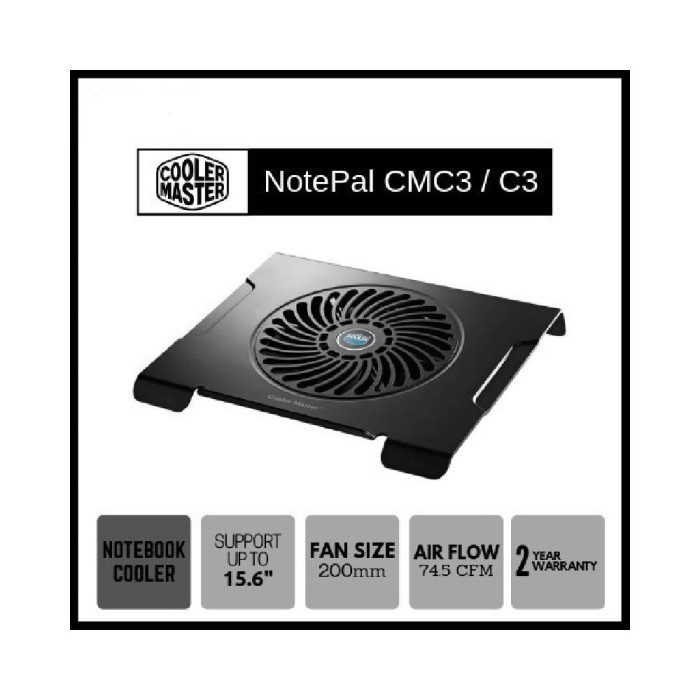Jual COOLPAD COOLER MASTER NOTEPAL CMC3 MURAH | Shopee Indonesia