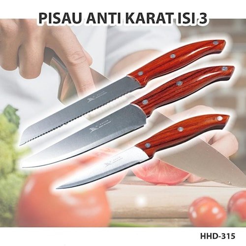 Jual Satu 1 Pisau 1 set pisau dapur tempat pisau dapur 5pcs super tajam ...