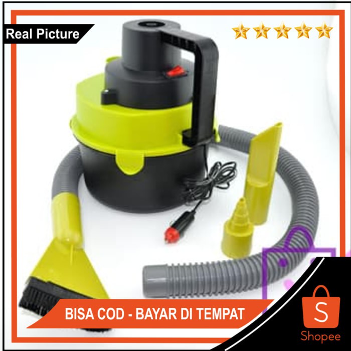 Jual Car Vacuum Cleaner Wet & Dry / Vacum Mobil The BlackM829 | Shopee ...