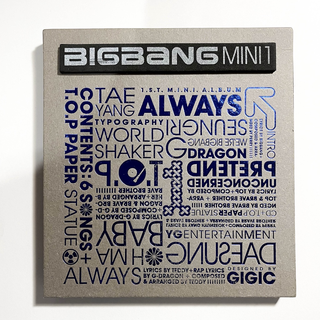 Jual BIGBANG 1st Mini Album Always Kpop Cd Album Unsealed | Shopee Indonesia
