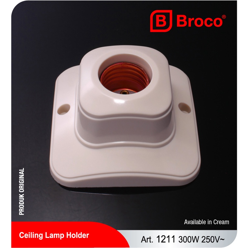 Jual Fitting BROCO / Fitting Persegi BROCO / Rumah Lampu BROCO ...