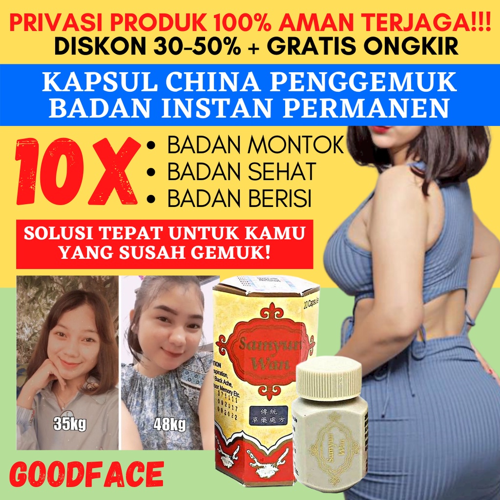 Jual OBAT GEMUK BADAN SAM YU WAN WISDOM SAMYUNWAN PENGGEMUK BADAN BPOM | Shopee Indonesia
