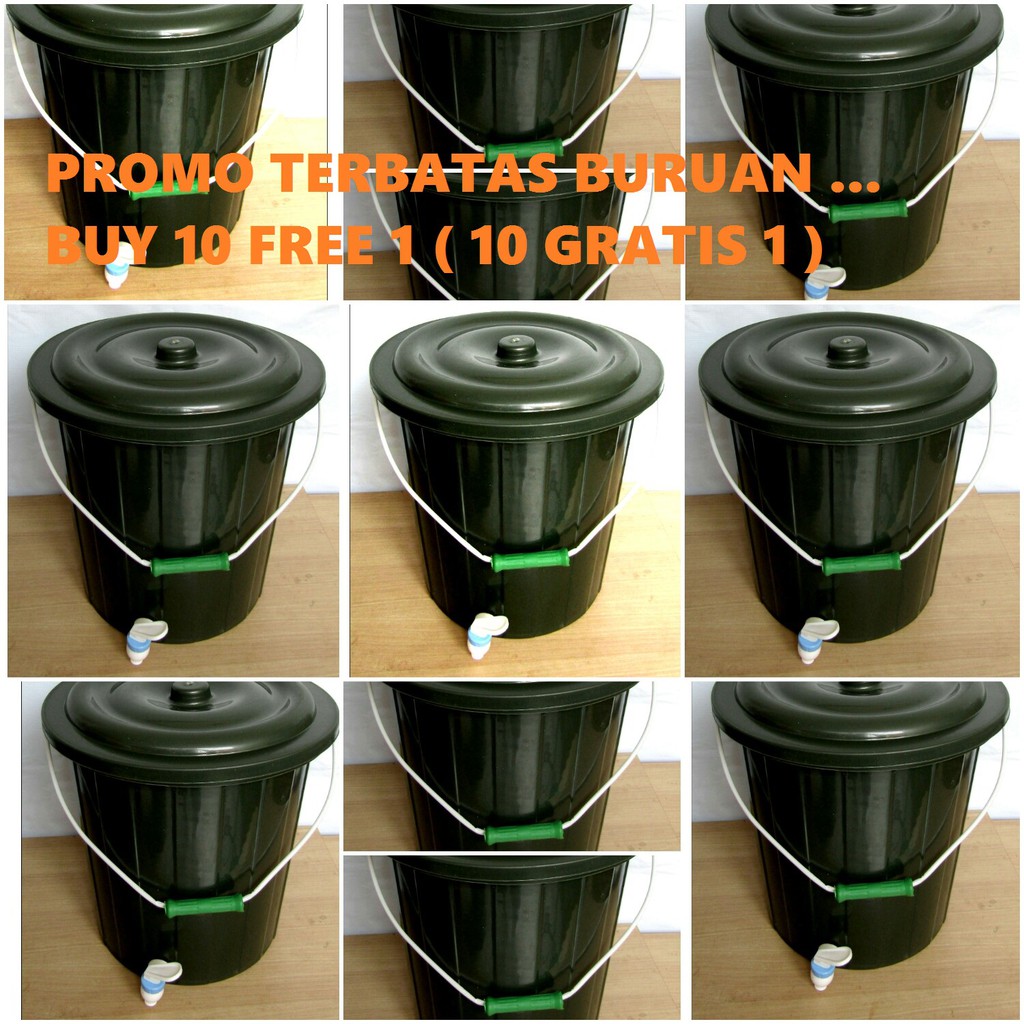 Jual Promosi 10 free 1 Ember Dispenser/Ember kran/Ember Cuci tangan ...