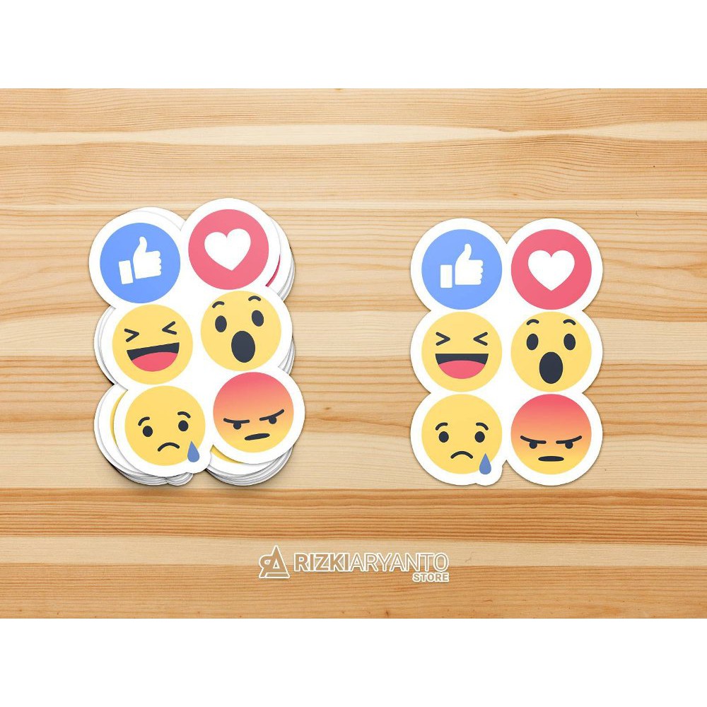 Jual Sticker - Stiker Facebook Reactions Pack untuk PC Laptop HP dll ...