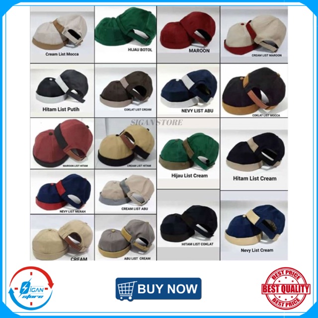 Jual Topi Peci Mikihat ALL COLOURS | Shopee Indonesia