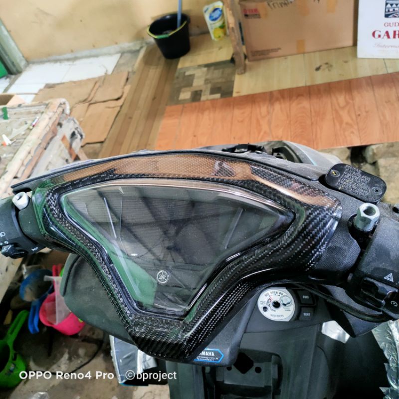Jual Panel cover speedo aerox new carbon kevlar asli | Shopee Indonesia