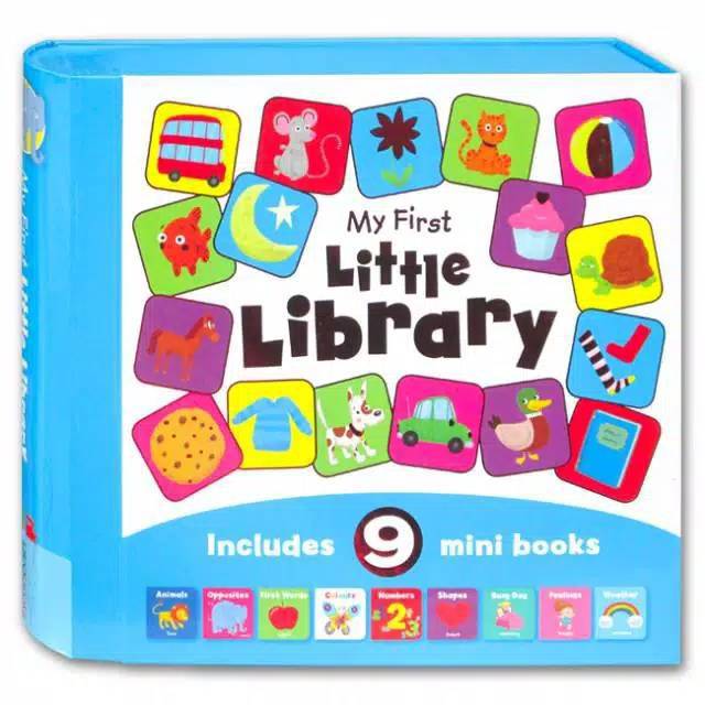 Jual My First Little Library includes 9 mini books | Shopee Indonesia