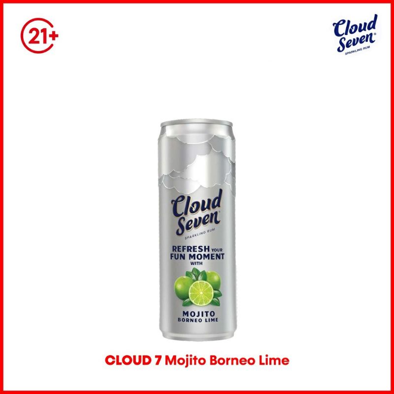 Jual Cloud Seven Mojito Borneo Lime 350ml | Shopee Indonesia
