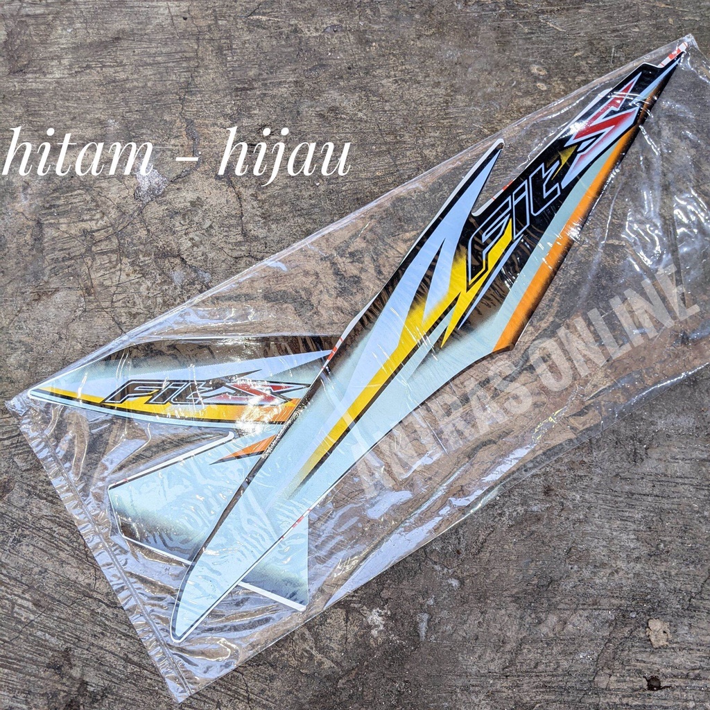 Jual striping supra fit S tahun 2007 2008 - stiker lis motor standar ...