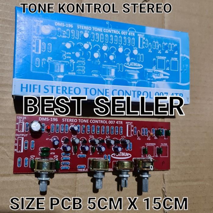 Jual dms 196 tone control kontrol stereo 4tr 4 transistor 12v dc 12 volt | Shopee Indonesia