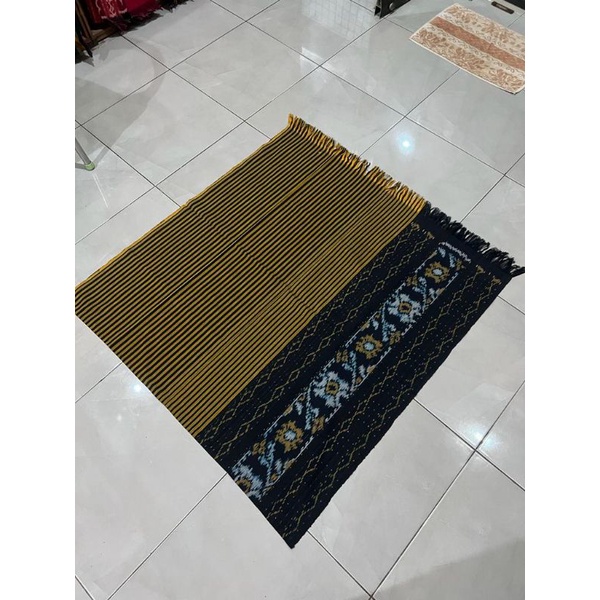 Jual Tenun Pelangi Tenun Blanket Pelangi Kain Pelangi Lurik Kuning ...