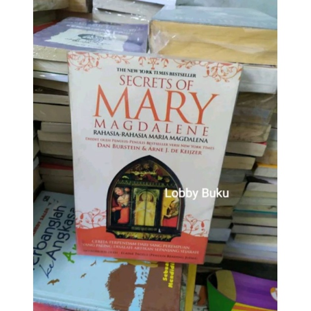 Jual Buku Konspirasi Rahasia Magdalena-Secrets of Mary Magdalene ...