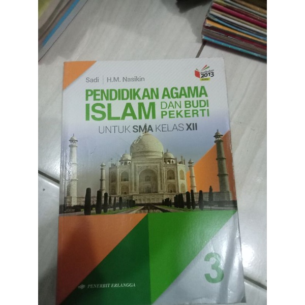 Jual buku pendidikan agama Islam dan budi pekerti untuk kelas 12 SMA penerbit Erlangga kurikulum ...