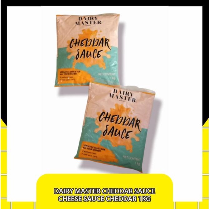 Jual {{{{{{] DAIRY MASTER CHEDDAR SAUCE 1kg/CHEESE SAUCE CHEDDAR/ SAUS ...