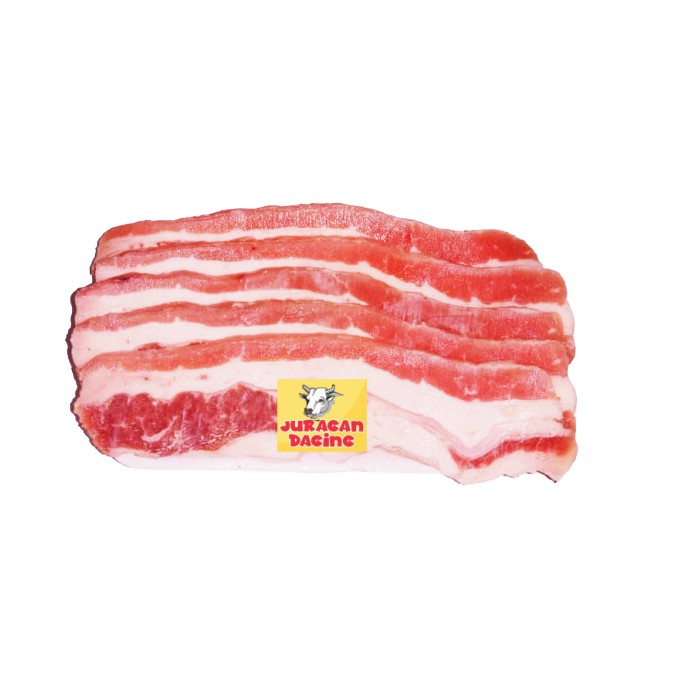 Jual Daging Sapi US beef Belly Korean BBQ / GRILL PREMIUM 1 kg | Shopee ...