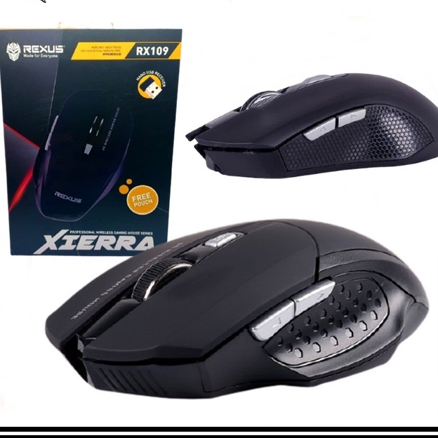 Jual REXUS MOUSE GAMING RX109 WIRELLES XIERRA -01532 | Shopee Indonesia