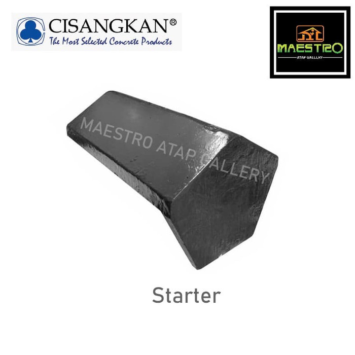 Jual Aksesoris Genteng Beton Cisangkan Starter | Shopee Indonesia