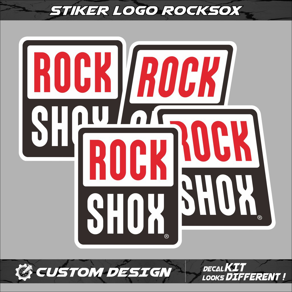 Jual STICKER DECAL ROCKSHOX LOGO STIKER ROCKSHOX COCOK BUAT LOGO DI ...