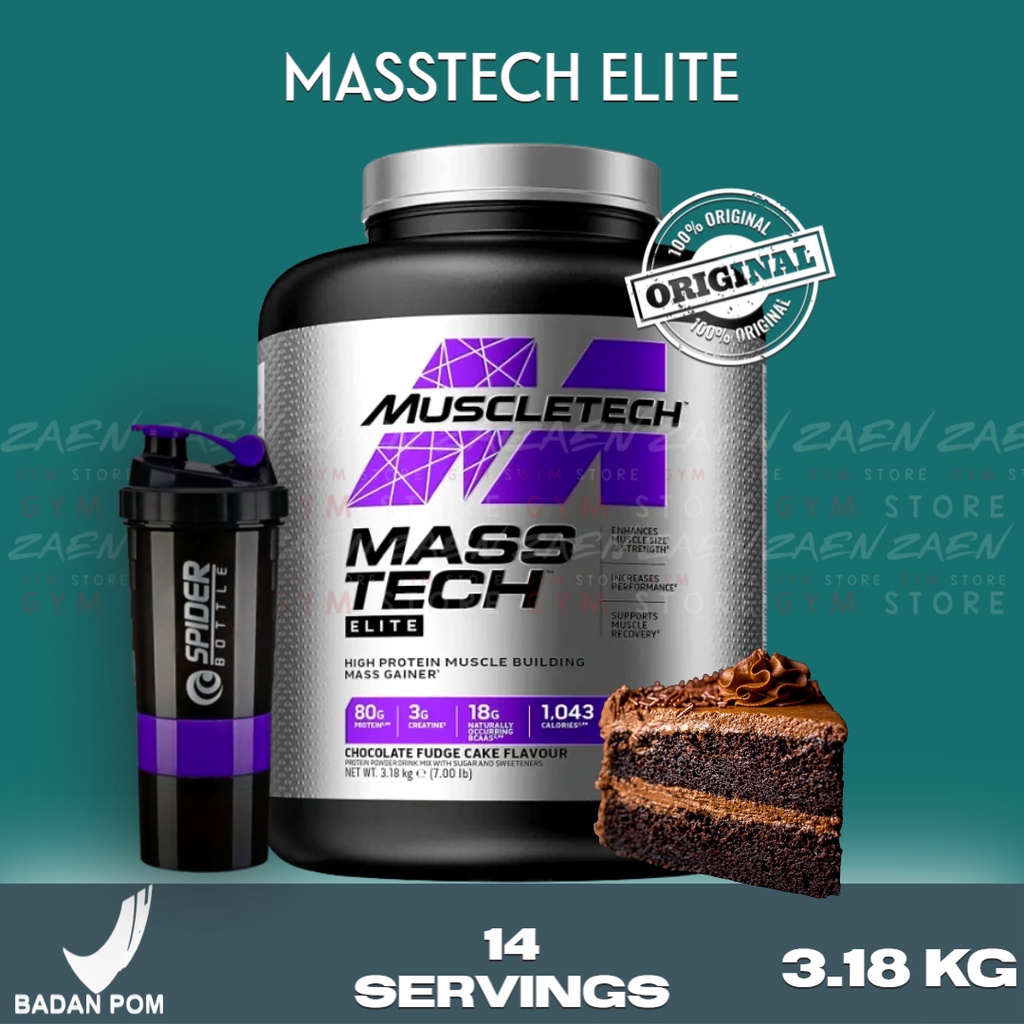 Jual MUSCLETECH MASS TECH ELITE 6 LBS | Shopee Indonesia