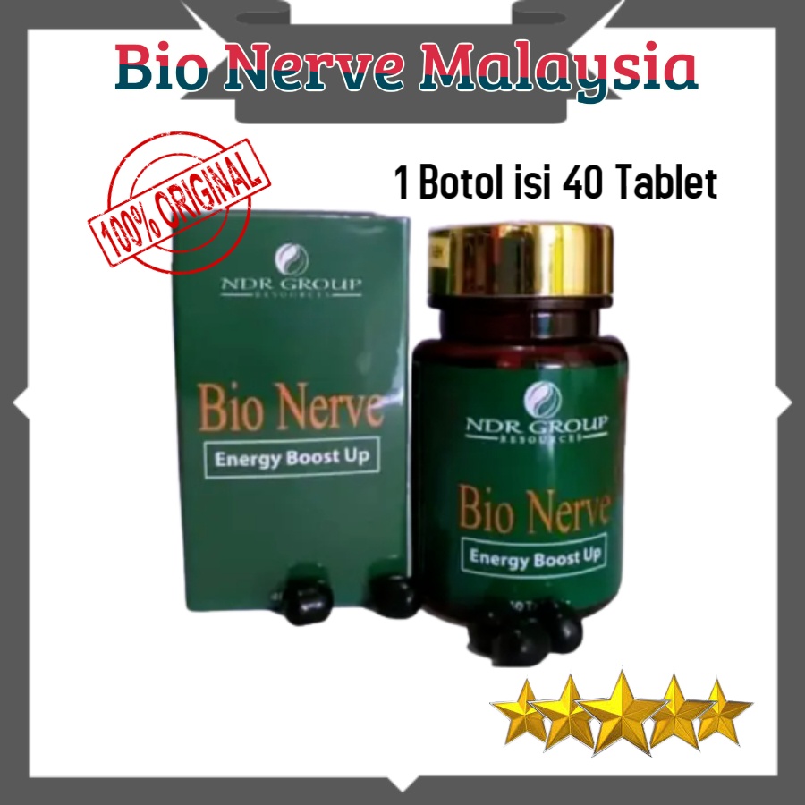 Jual Obat Herbal Bio Nerve Malaysia 100% Original | Shopee Indonesia